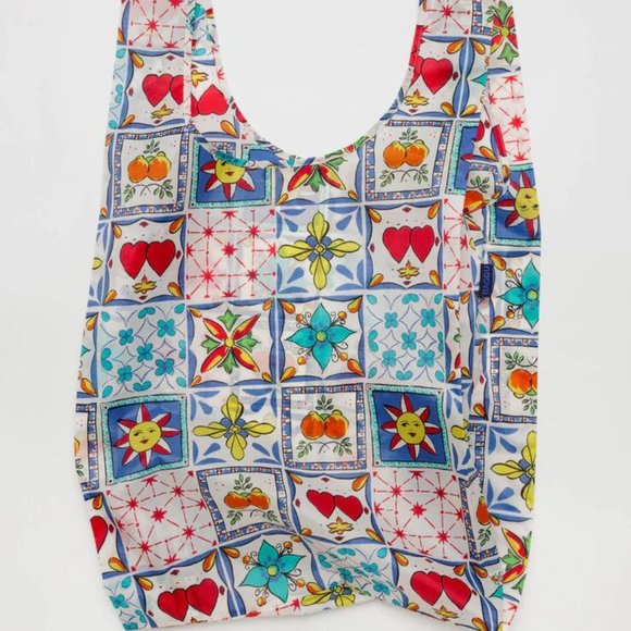 BAGGU | Bags | Nwt Big Baggu Sunshine Tile | Poshmark